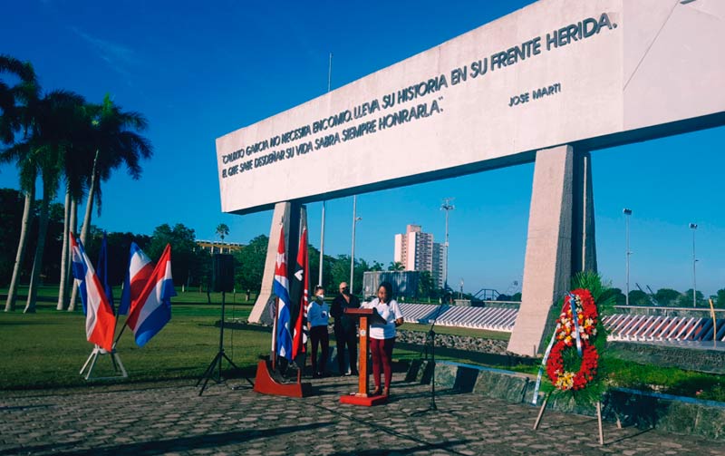 Homenaje en Holguín a Calixto García