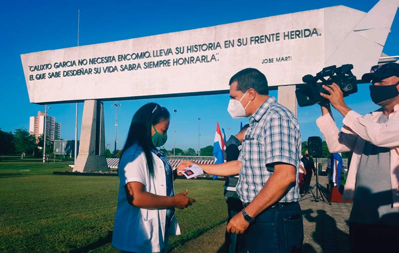 Homenaje en Holguín a Calixto García