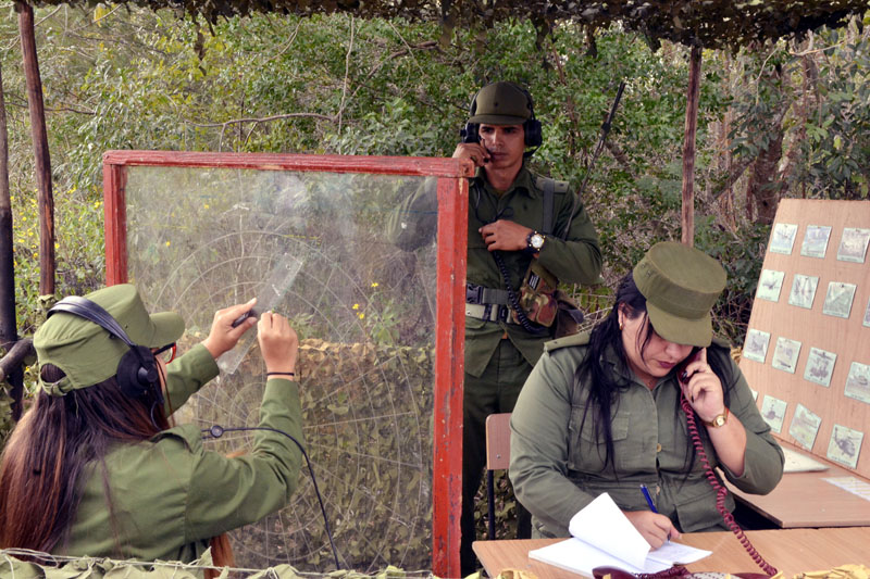 Finaliza el Bastión en Holguín con acciones de Defensa Antiaérea